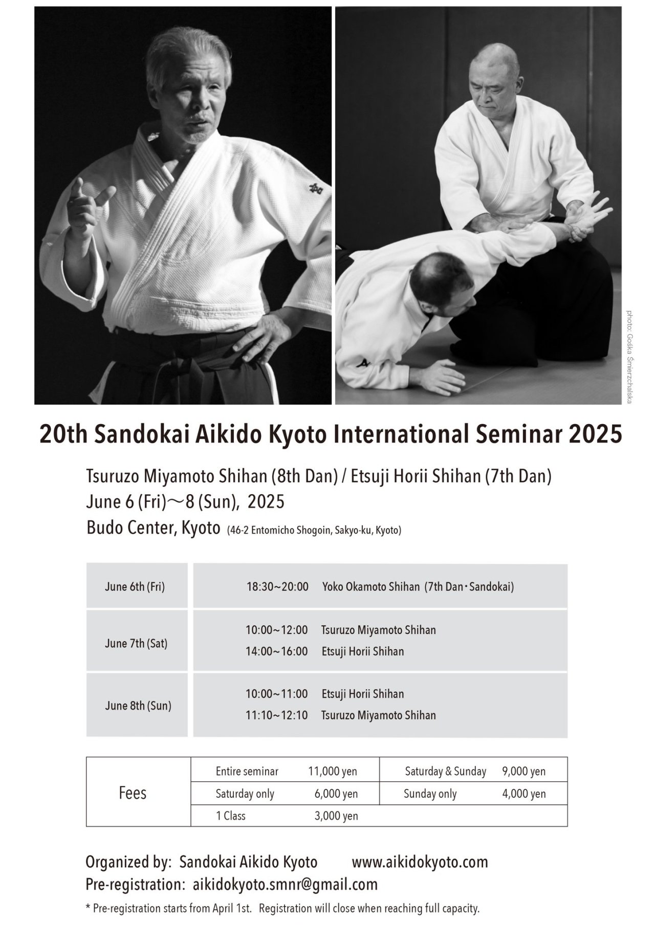 20th Sandokai Aikido Kyoto International Seminar 2025 | AikidoTravel