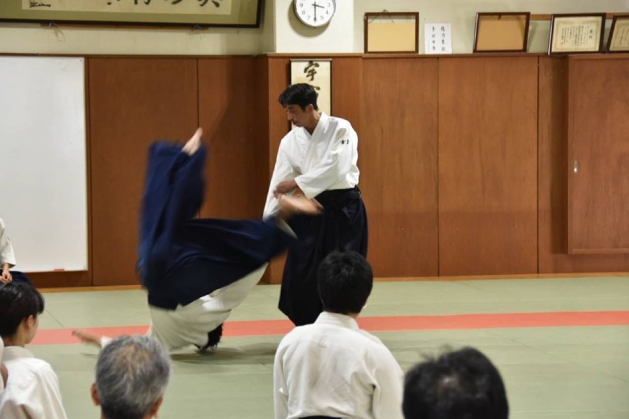 Ariga Sensei 6.Dan Kinoumissa | AikidoTravel